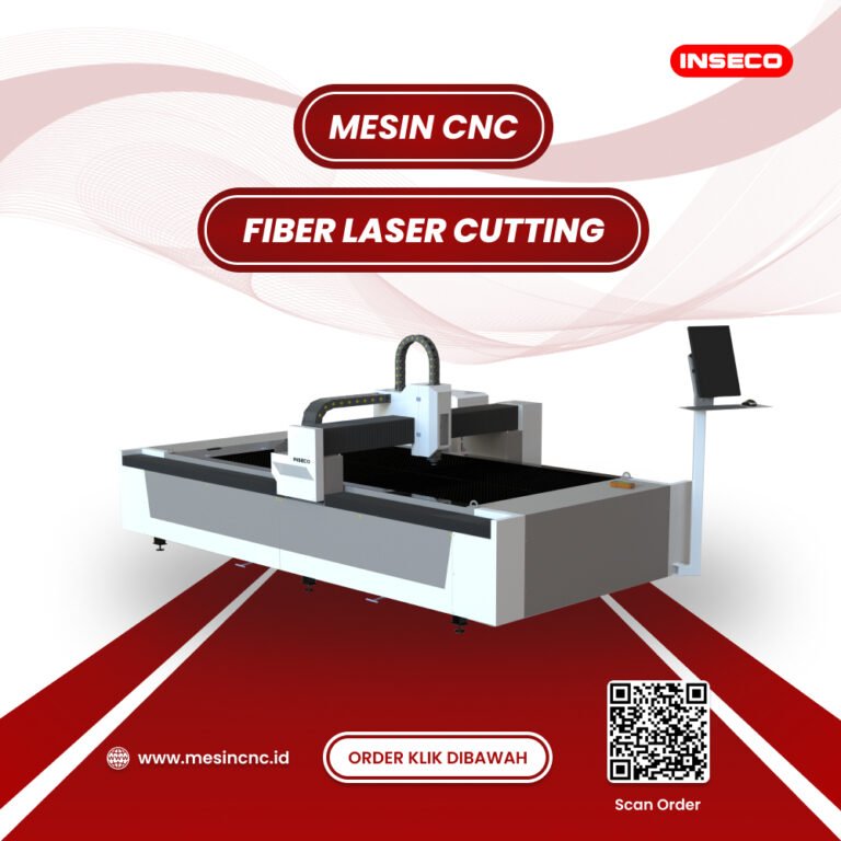 Jual Mesin Laser Cutting Plat Besi Otomatis Merk INSECO