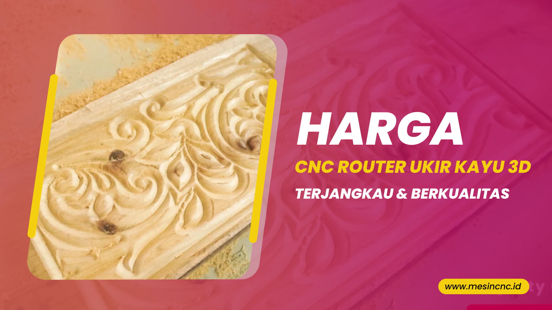 Harga Mesin CNC Router Ukir Kayu 3D Terjangkau Merk INSECO