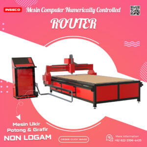 Jual Mesin CNC Router Ukir Kayu Otomatis Modern INSECO