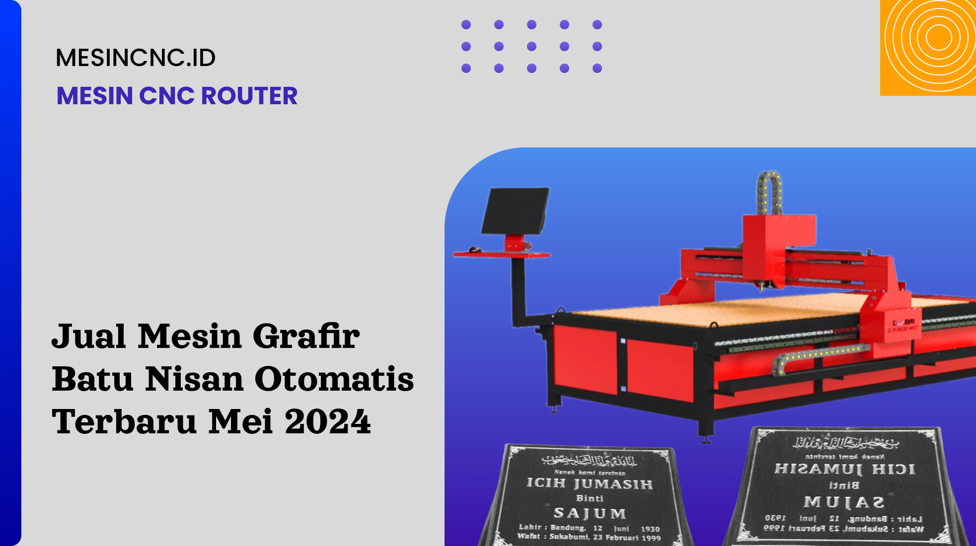 Jual Mesin Grafir Batu Nisan Murah 2025 - Terbaru